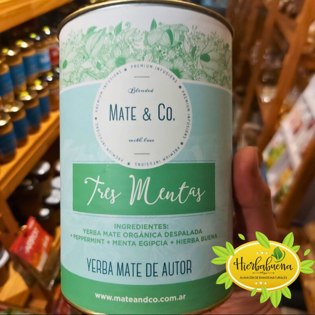 YERBA MATE TRE MENTAS 250 GR. MATE & CO – Hierbabuena Almacén De Ramos ...