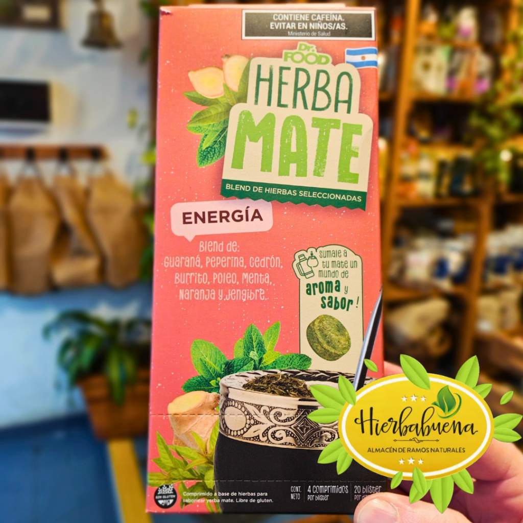HERBA MATE ENERGIA 4 TABLETAS PROVEFARMA – Hierbabuena Almacén De Ramos ...
