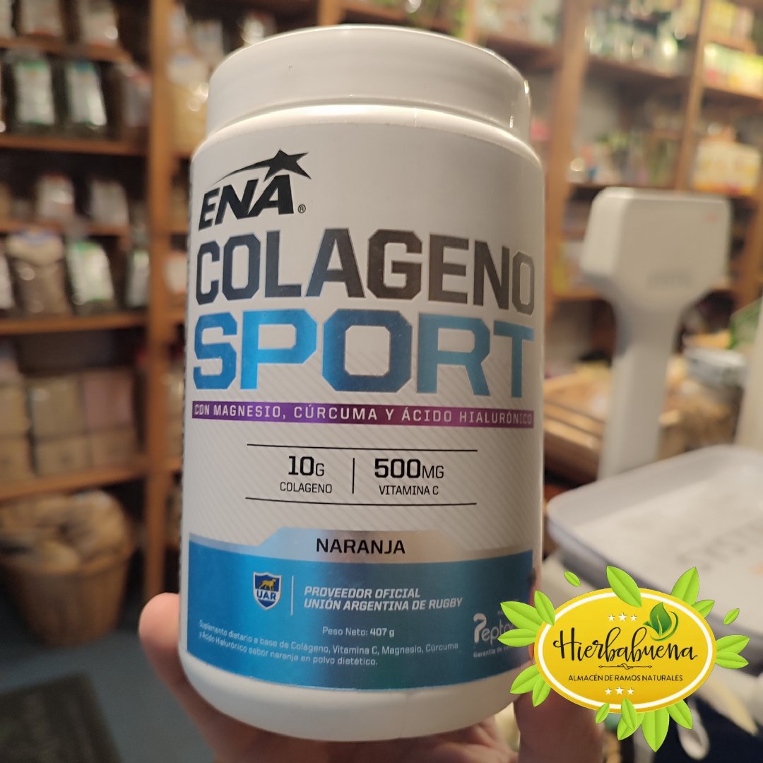 COLAGENO SPORT NARANJA 407 GR. ENA – Hierbabuena Almacén De Ramos Naturales