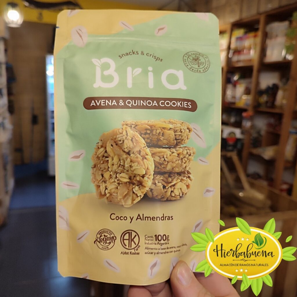 SNACK DE COCO Y ALMENDRAS 100 GR. BRIA – Hierbabuena Almacén De Ramos ...