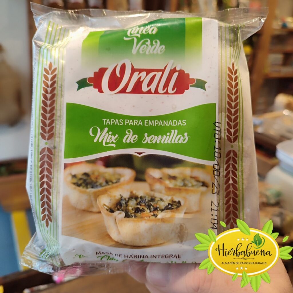 TAPAS PARA EMPANADAS INTEGRALES 12 UNID. ORALI – Hierbabuena Almacén De ...