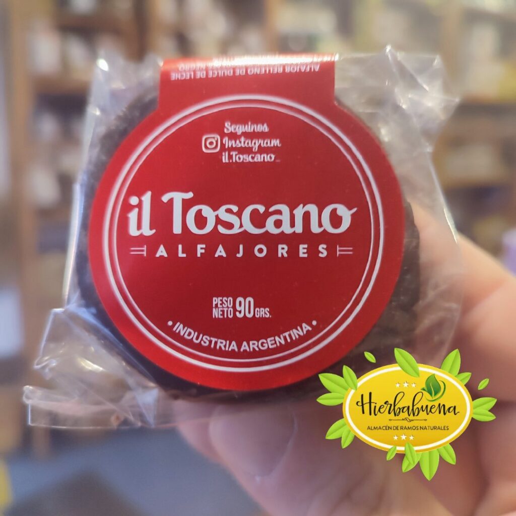 ALFAJOR NEGRO S//TACC 90 GR. IL TOSCANO – Hierbabuena Almacén De Ramos ...